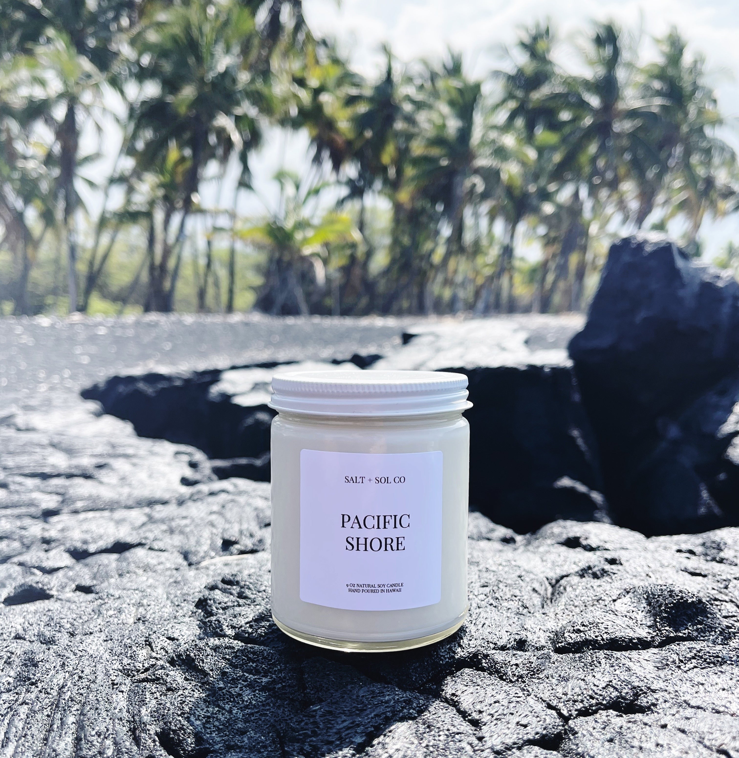 Pacific Shore Scented Candle – SALT + SOL CO