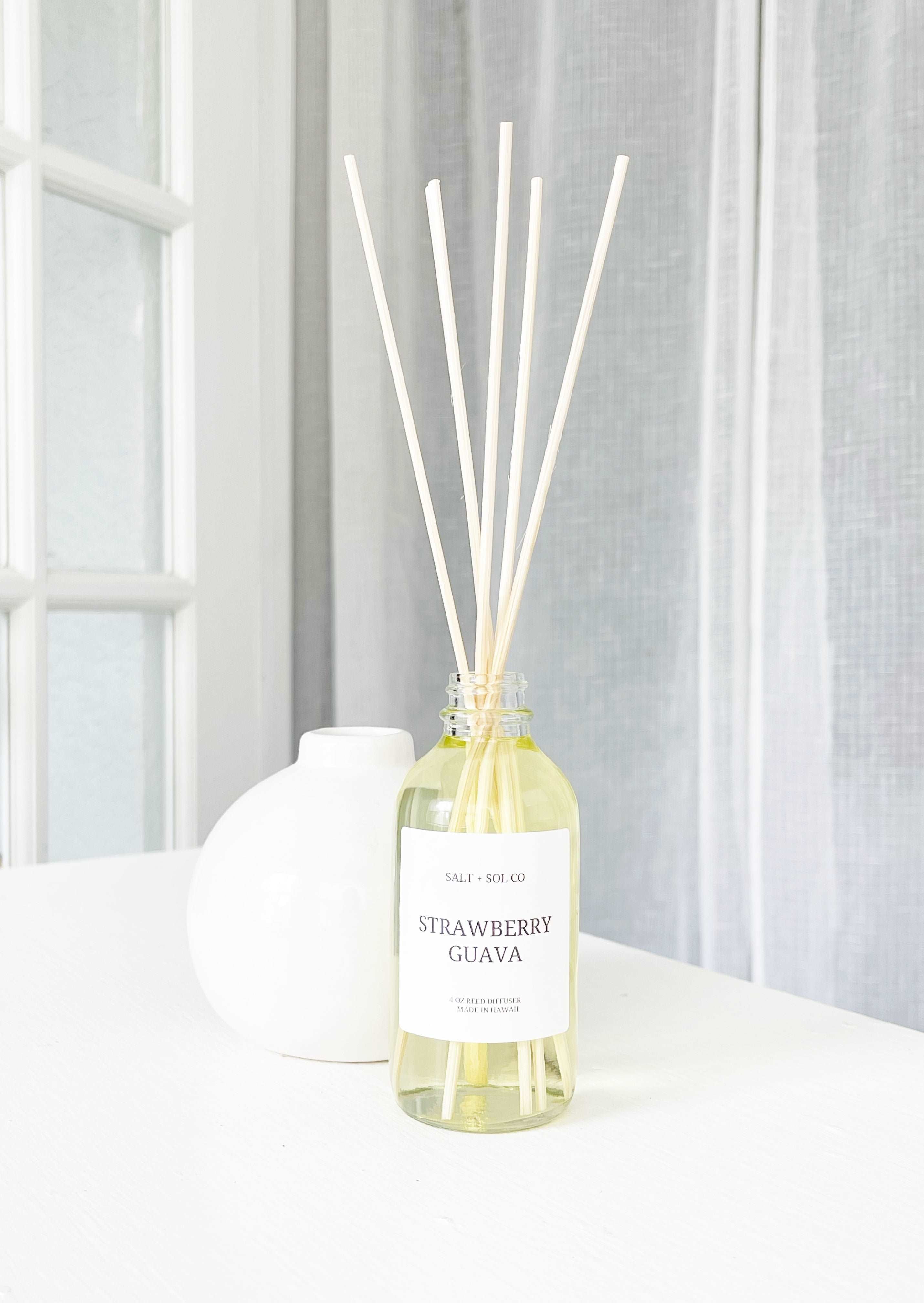 Strawberry Guava Reed Diffuser – SALT + SOL CO